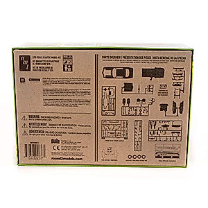 AMT Baldwin Motion 1970's Chevy Camaro 1:25 Scale Model kit (Molded in Dark Green)