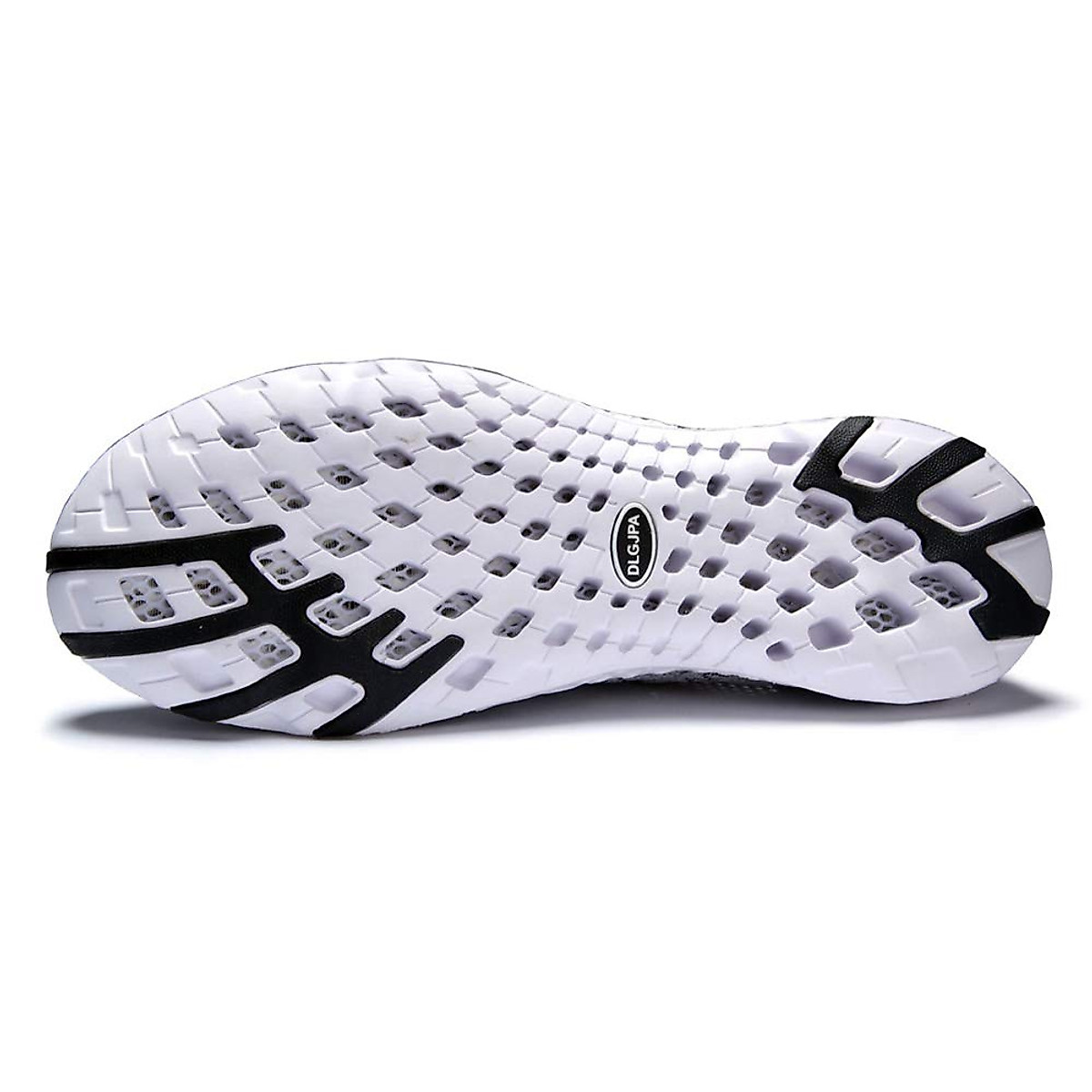 DLGJPA Women's Quick Drying Water Shoes for Beach or Water Sports Lightweight Slip On Walking Shoes LightGray 9