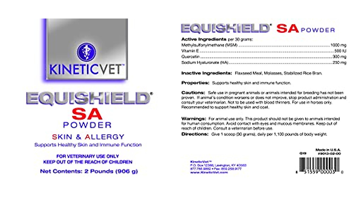 KineticVet EquiShield SA Powder for Healthy Skin