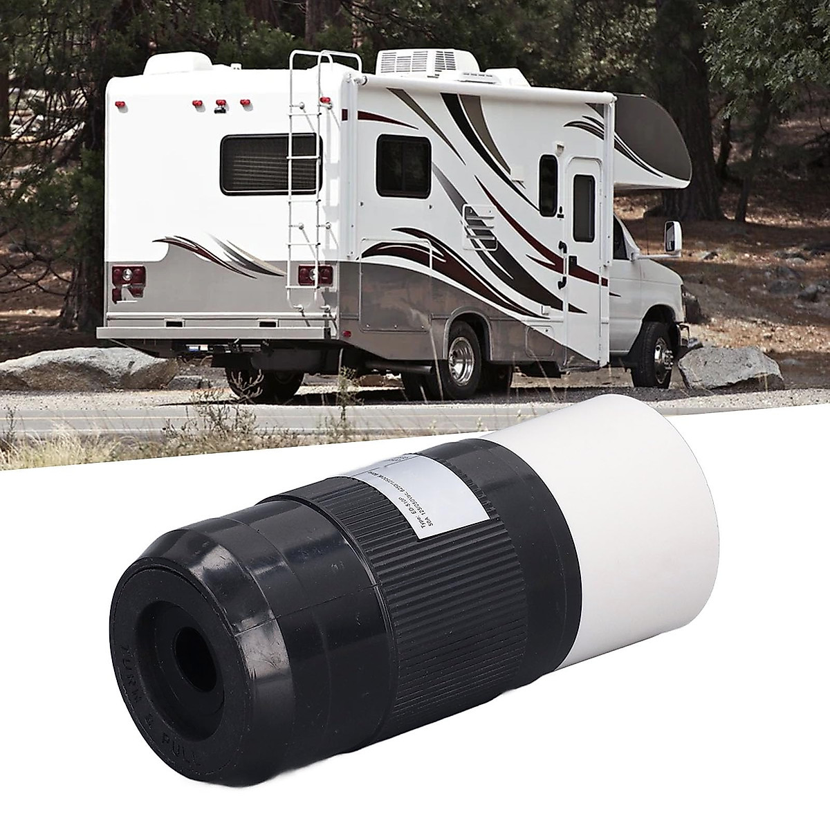 Locking Plug Twist Lock Plug 50A Generator Male Plug Connector 3 Pin 3 Pole 4 Wire Twist Locking Plug NEMA SS2 50P 125V 250VAC