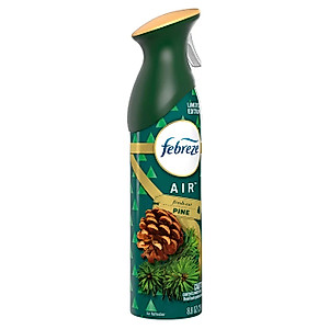 Febreze Air - Air Freshener Spray - Fresh-Cut Pine - Limited Edition Holiday Collection 2020 - Net Wt. 8.8 OZ (250 g) Per Bottle - Pack of 2 Bottles