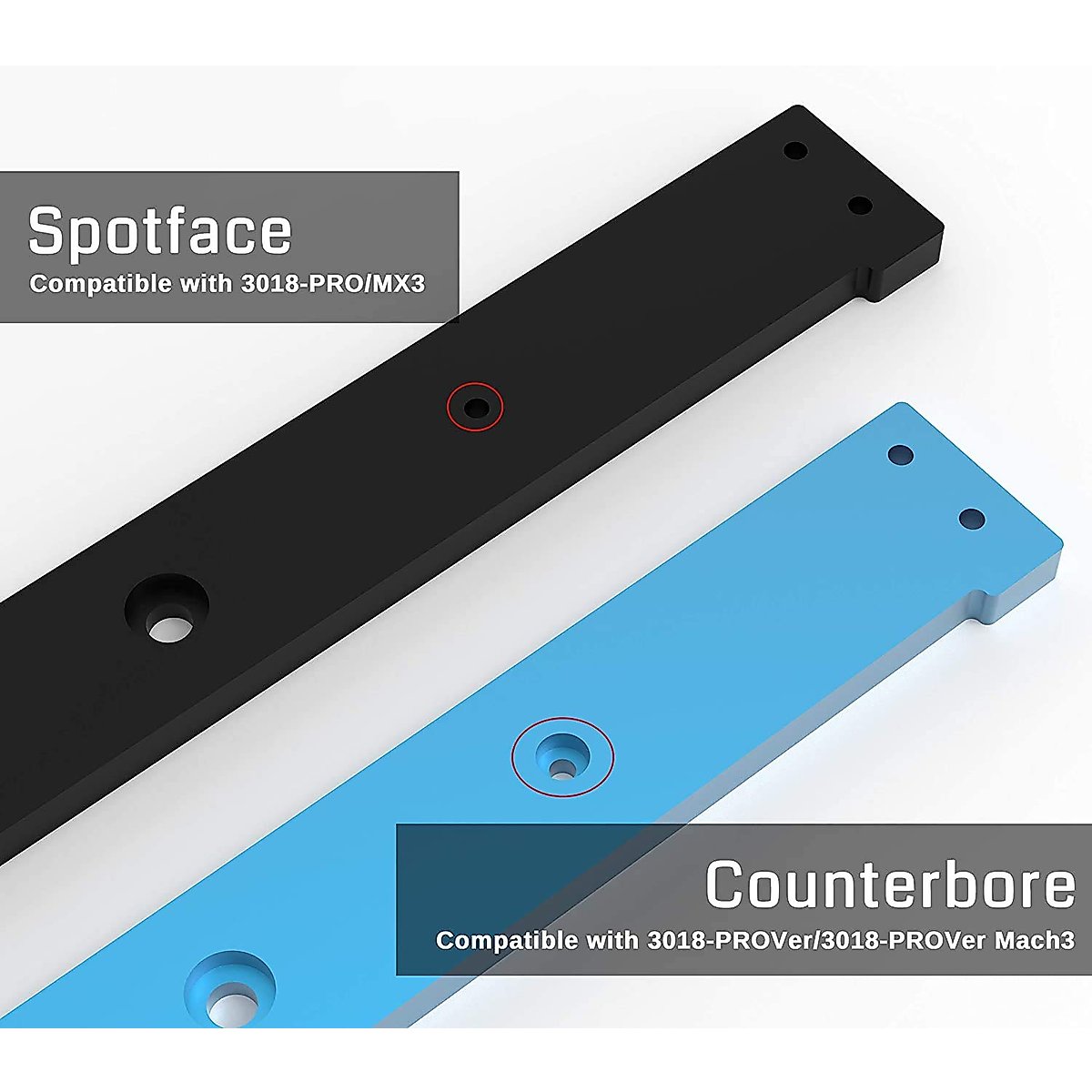 Genmitsu 3018 Y-Axis Extension Kit, 3018 Accessories Upgrade to 3040, Compatible with Most 3018 CNC Router Machine, 3018-PROVer/3018-PROVer Mach3