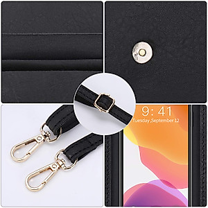 Emoin Lightweight Leather Phone Purse Gift for Women Girls, Small Crossbody Bag Mini Cell Phone Pouch Shoulder Bag with 2 Straps Valentines Day Bag Gifts for Her