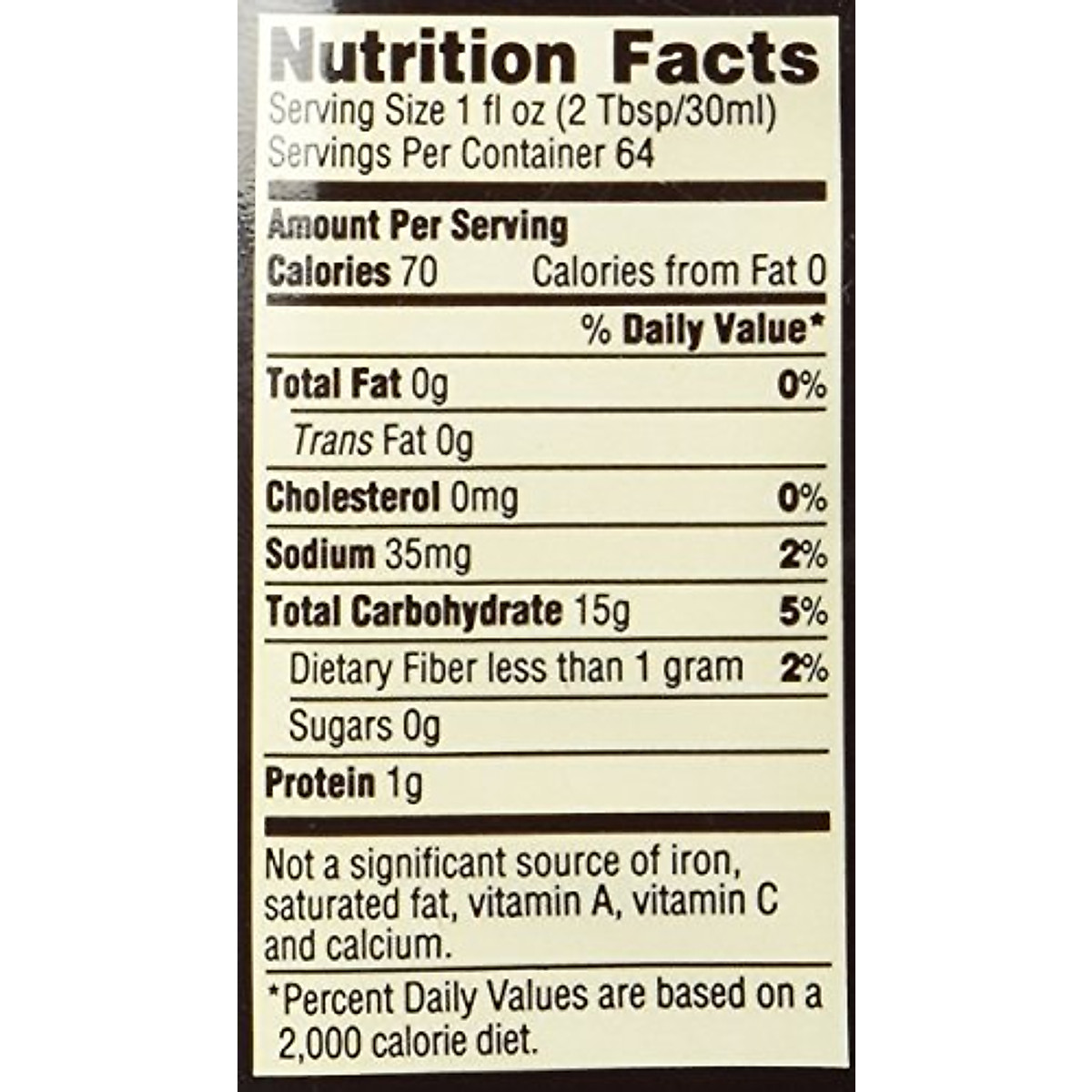 Torani Sugar Free Sauce, Chocolate, 64 Fl Oz