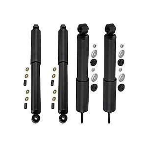 AUTO DN Set (4) Front Rear Shock Absorber For Ford Bronco 1966-1977 For Ford F-100 1965-1969 For Ford F-250 1975-1979 For Ford F-350 1967-1979