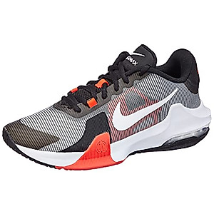 Nike Men's Air Max Impact 4 Black/White-Bright Crimson (DM1124 002) - 9.5