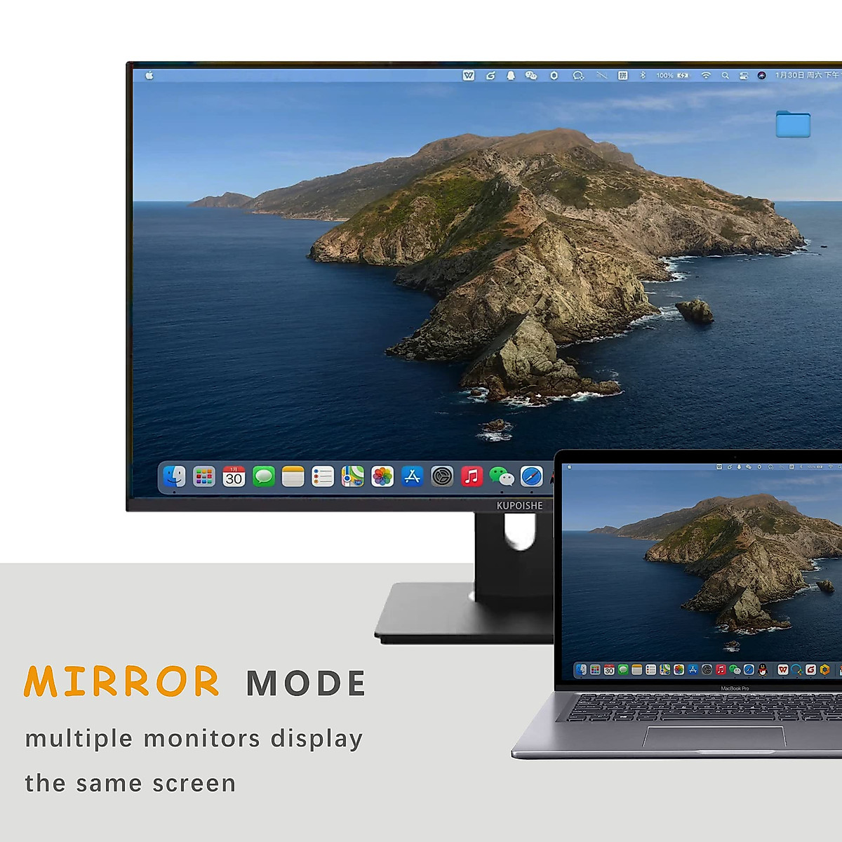 USB C to HDMI Cable 4k 6ft, USBC to HDMI Adapter for Monitor, HDMI to USB C Connector ChromeBook, USB-C to HDMI Cord for Mac MacBook pro 2022 iPad 2021 Surface Pro 8 VivoBook Flip 14 Aspire 5 etc