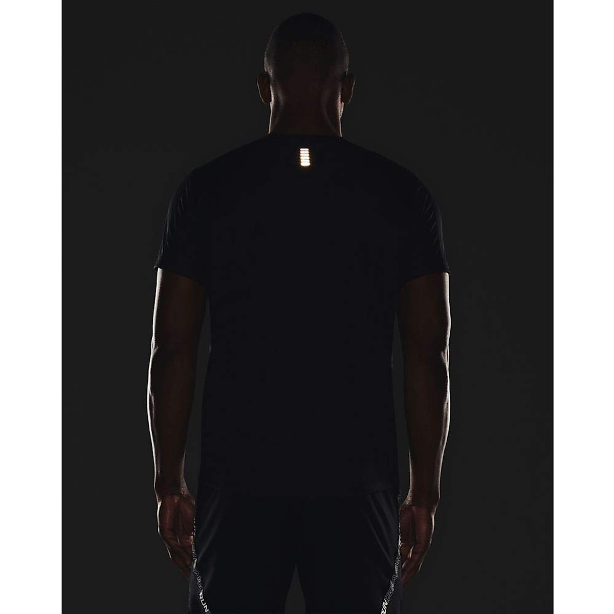 Under Armour Men's Speed Stride Short-Sleeve T-Shirt , Black (001)/Reflective , Small