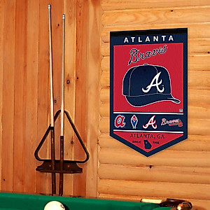 WinCraft Atlanta Braves Heritage History Banner Pennant