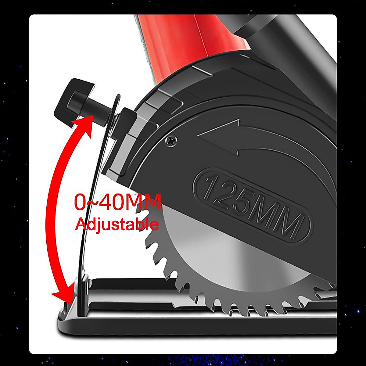 Angle Grinder Holder 45 Degree Adjustable Angle Grinder Accessories Cover for Safely Cutting and Grooving (1× Base Bracket 1× Ruler)