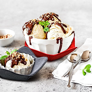 6 Pieces Bowl Holder Microwave Bowl Cozy Small Bowls Holder Bowl Potholders for Microwave Hot Plate Bowl Food Temperature for Home Kitchen Key Holder Sponge and Microfiber