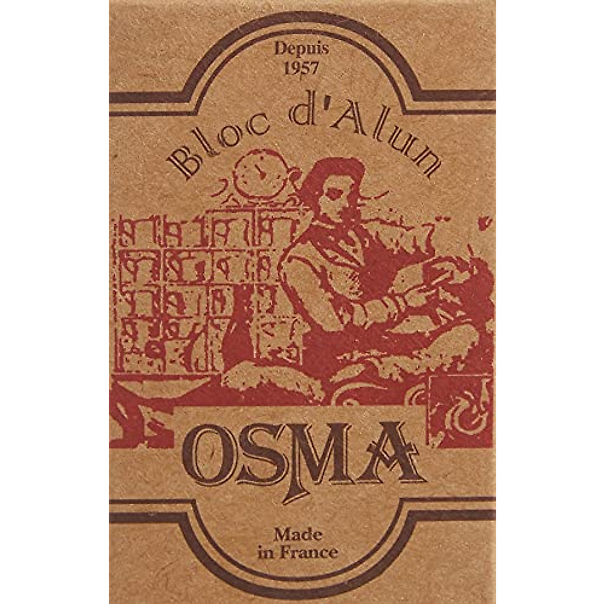 Bloc Osma Alum Block, 2.65 Ounce