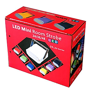 48Led Strobes Lights, Outdoor Strobe Lights for Party, The Evictor Strobe Light for Halloween, White Strobe Light Flash Disco Light