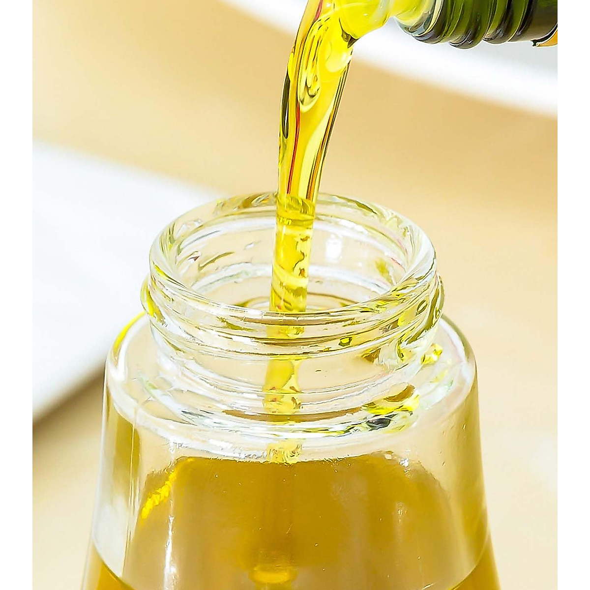 Olive Oil Dispenser Bottle, 5 Oz Spray Bottles, Oil Dispenser with Clog-Free Filter, Refillable Glass Oil Sprayer, Olive Oil Sprayer for Air Fryer, BBQ, Baking, Salad in Kitchen and Outdoor (Pink)