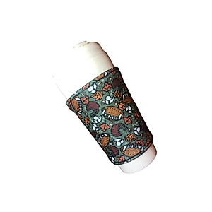 Football Cup Sleeve, Cup Sleeves for Hot Drinks, Cup Sleeves for Drinks Reusable, Drink Cozy Sleeve, Drink Cozies for Iced Coffee (Without Cup)
