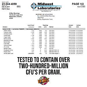 DRMyc.com - MGP Plus - Growth Promoter for Mushroom Substrates. MGP Increases Colonization Speed, Yields, Fruit Size & Reduces Trich - Works with Rye Berries, Millet, Dung Loving Mushrooms (10 Grams)