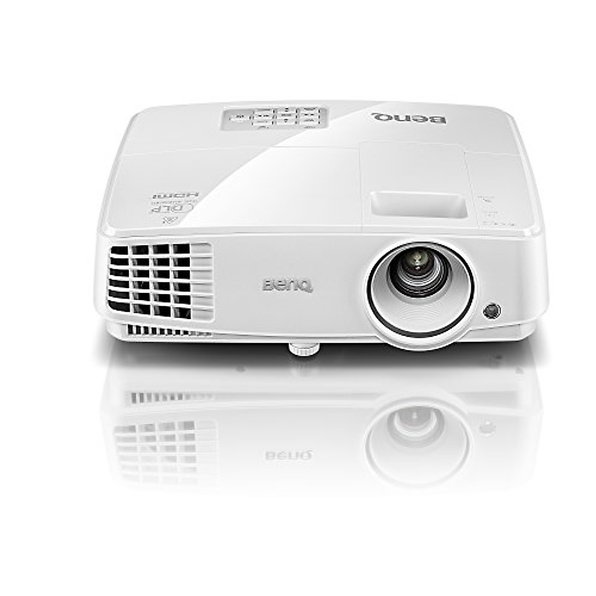 BenQ DLP Video Projector - WXGA Display, 3300 Lumens, 13,000:1 Contrast, HDMI, 3D-Ready Projector (MW526A)