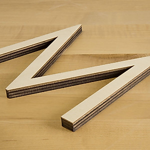 12-72 inch Wide Custom Wood Name Letters Sign Wooden Wall Baby Name Nursery Decor Boys Room Girls Room Bedroom Mid Century Modern Bedroom Craft Cutouts Ready to Paint