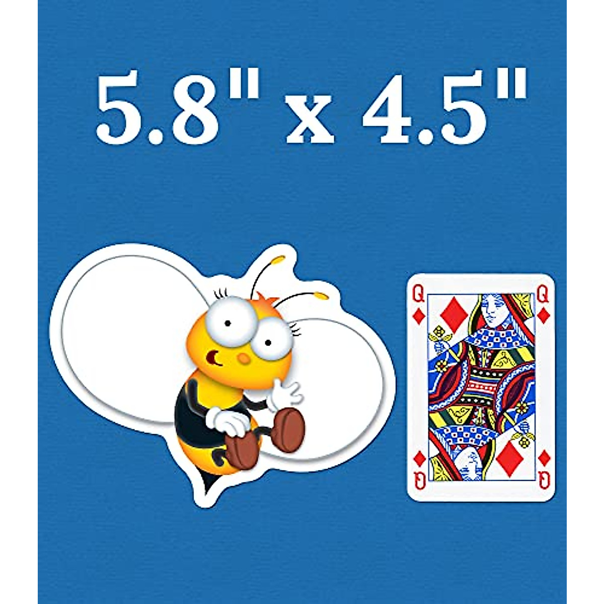 Carson Dellosa 45-Piece Buzz-Worthy Bee Bulletin Board Cutouts, Bumble Bee Cutouts for Bulletin Board, Spring Classroom Décor, Elementary and Seasonal Classroom Décor