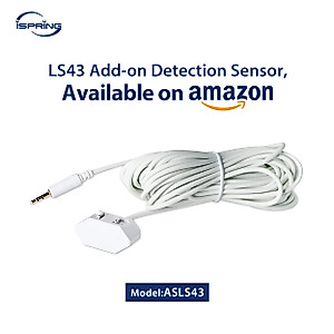 iSpring LS43 Water Leak Detector Alarm System, Automatic Shut-Off Valve and 2 Detection Sensors, Connects Up to 8 Sensor to Prevent Flooding, 3/4" NPT