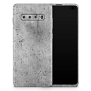 DesignSkinz Concrete Grunge Texture Protective Vinyl Decal Wrap Skin Cover Compatible with The Samsung Galaxy S20 (Screen Trim & Back Glass Skin)