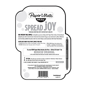 Paper Mate InkJoy 100RT Retractable Ballpoint Pens, Medium Point, Assorted Ink, 8 Pack (1945935)