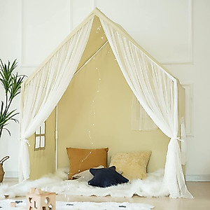 Kids Play Tent, Razee Large Playhouse Tent Indoor, Play House Kids Tent Castle Tent for Girls Boys, Play Cottage