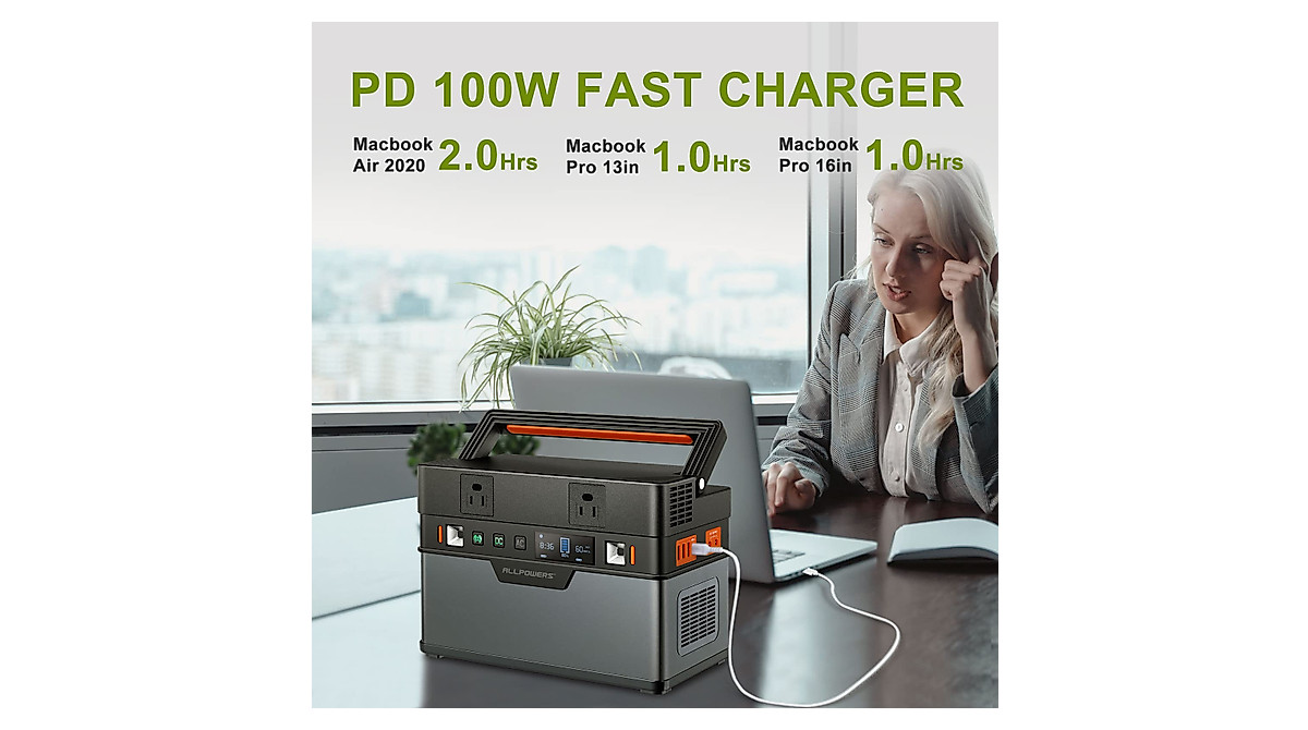 ALLPOWERS 700W Solar Generator - Portable Power Solution