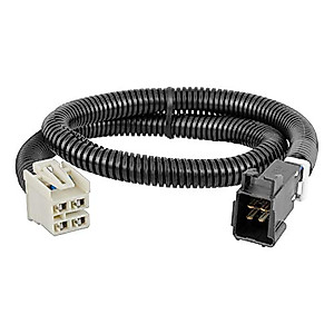 CURT 51451 Quick Plug Electric Trailer Brake Controller Wiring Harness, Select Chevrolet Silverado, Suburban, Tahoe, GMC Sierra, Yukon, Escalade , black