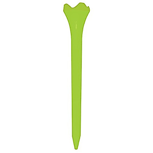Pride Performance 2-3/4" Matte Finish Golf Tees, Green 30 count