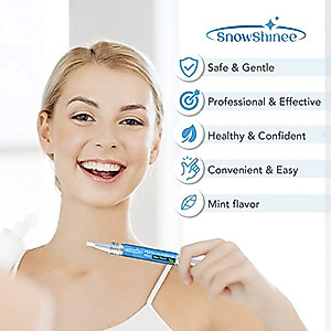 Teeth Whitening Pen - Teeth Stain Remover to Whiten Teeth - Effective & Painless Whitening, No Sensitivity, Easy to Use, Mint Flavor, 2Pcs