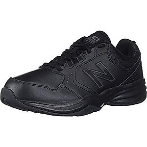 New Balance Men's 411 V1 Training Shoe, Black/Black, 12 Wide