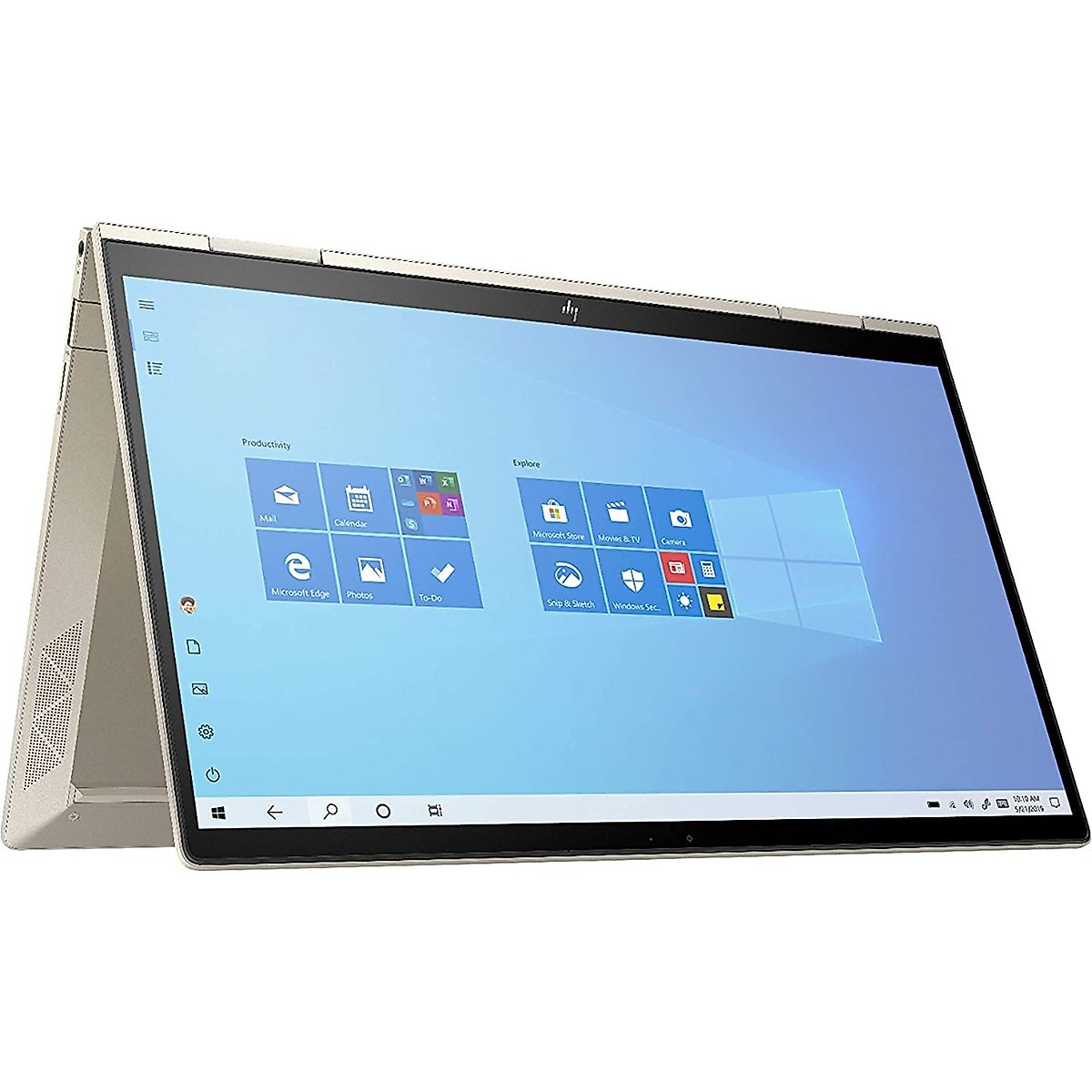HP 2020 Envy x360 2-in-1 13.3" FHD IPS Touchscreen Laptop Intel Evo Platform 11th Gen Core i7-1165G7 8GB Memory 1024GB SSD Pale Gold - Backlit Keyboard -Fingerprint Reader -Thunderbolt - WiFi 6