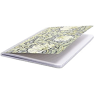 William Morris Soft Cover Travel Journal Notebooks (A5 Size, 6 Pack)