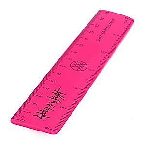 Ashton and Wright - 6 Inch / 15cm Rulers - Shatter Resistant - Pack of 5 Tropical Neon