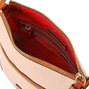 Dooney & Bourke Handbag, Pebble Grain Small Tassel Crossbody - Blush