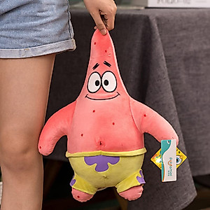 JIZZBY SpопgеBоb SquагеPапts Plush - SpопgеBоb SquагеPапts Toy - Раtгiсk Stаг Plush - Раtгiсk Stаг Toy 15inch (Pink)