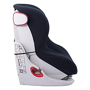 JYOKO Kids Cover Liner Universal Made Cotton for car seat with Head Support Compatible with Britax, Chicco, Mico (Black Series)