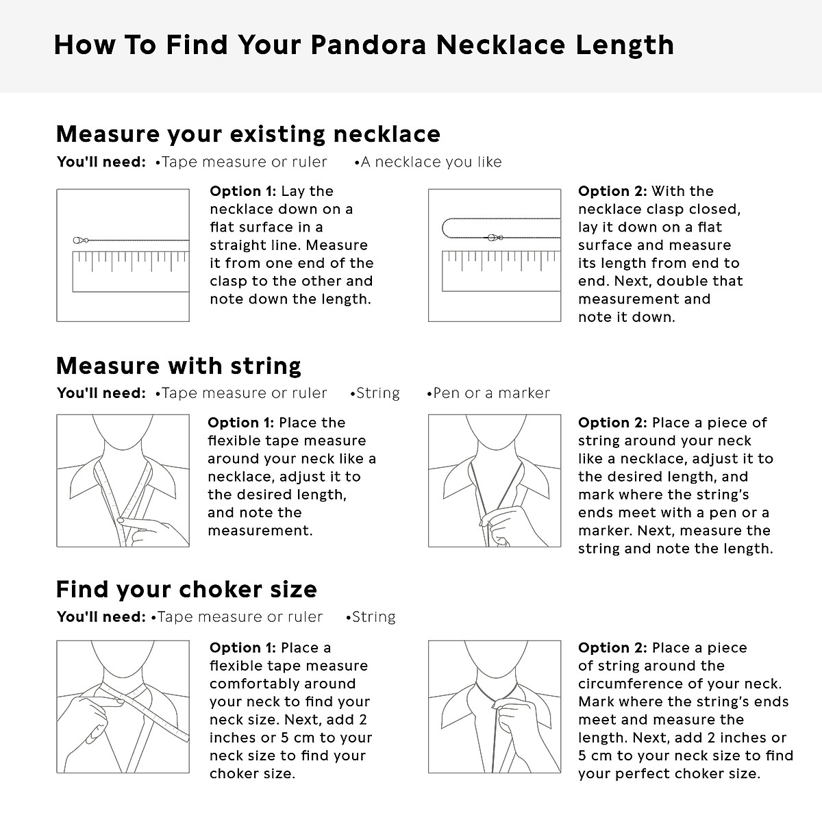 PANDORA Iconic Snake Chain Necklace