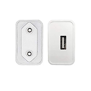 European Charger Adapter 2-Pack 5V/2A EU Charger Plug Power Adapter for iPhone,Samsung Galaxy,Huawei,Xiaomi,LG,Motorola,HTC etc.
