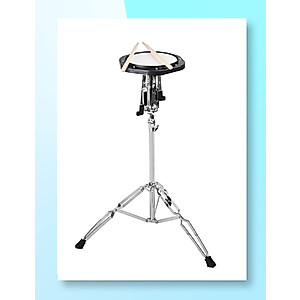 Mr.Power 32 Notes Glockenspiel Bell Kit with 8'' Practice Pad, Adjustable Height Stand, Music Sheet Clip, Glockenspiel Mallets, Drumsticks, and Carrying Bag