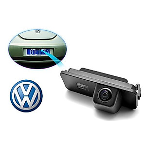 BW Car Rear View Reversing Camera for Volkswagen - Black