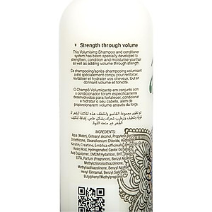 Mera Amla Conditioner - Volumizing Indian Conditioner With Amla Hair Oil, Vitamin E, & Menthol - Adds Volume, Strengthens, Lengthens, & Moisturizes Hair (11.8oz) - Pack of 1
