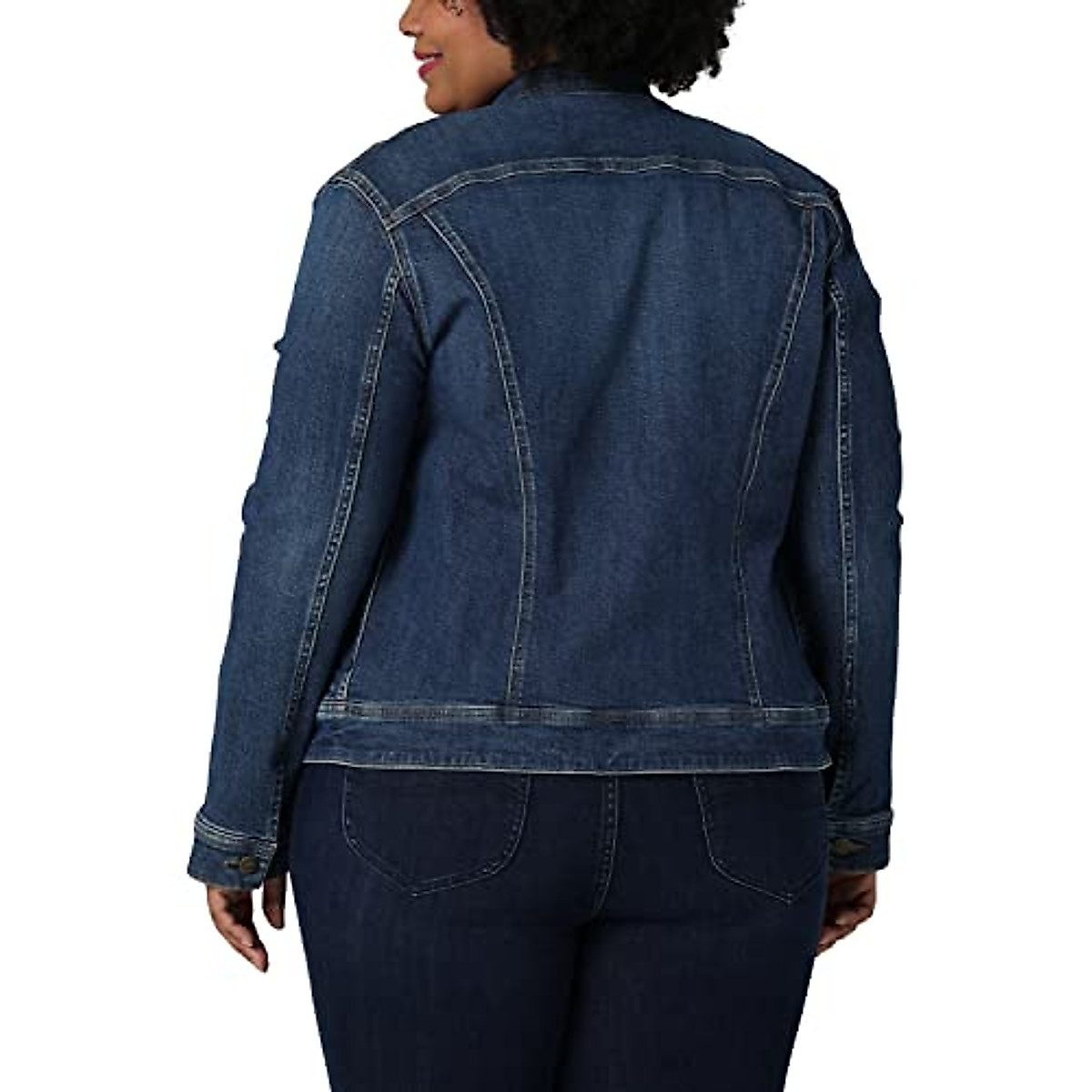 Lee Women's Plus Size Legendary Regular Fit Jacket, Standout, 3X