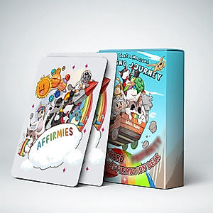 Lacunas Affirmies Profanity Affirmation Cards Deck - Treat Your Fine A** Self - 50 Positive Affirmations for People Who Like to Say F***