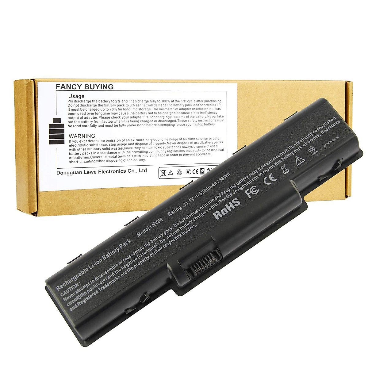 Fancy Buying New Laptop Battery for Acer Aspire 5532 5732Z 5334 5517 AS09A31 AS09A61 AS09A41 AS09A51 AS09A71 AS09A75, Bell EasyNote TJ61 TJ62 TJ63 TJ64 TJ65 TJ66 TJ67 TR81 TR82 TR83 TR85 TR86 TR87
