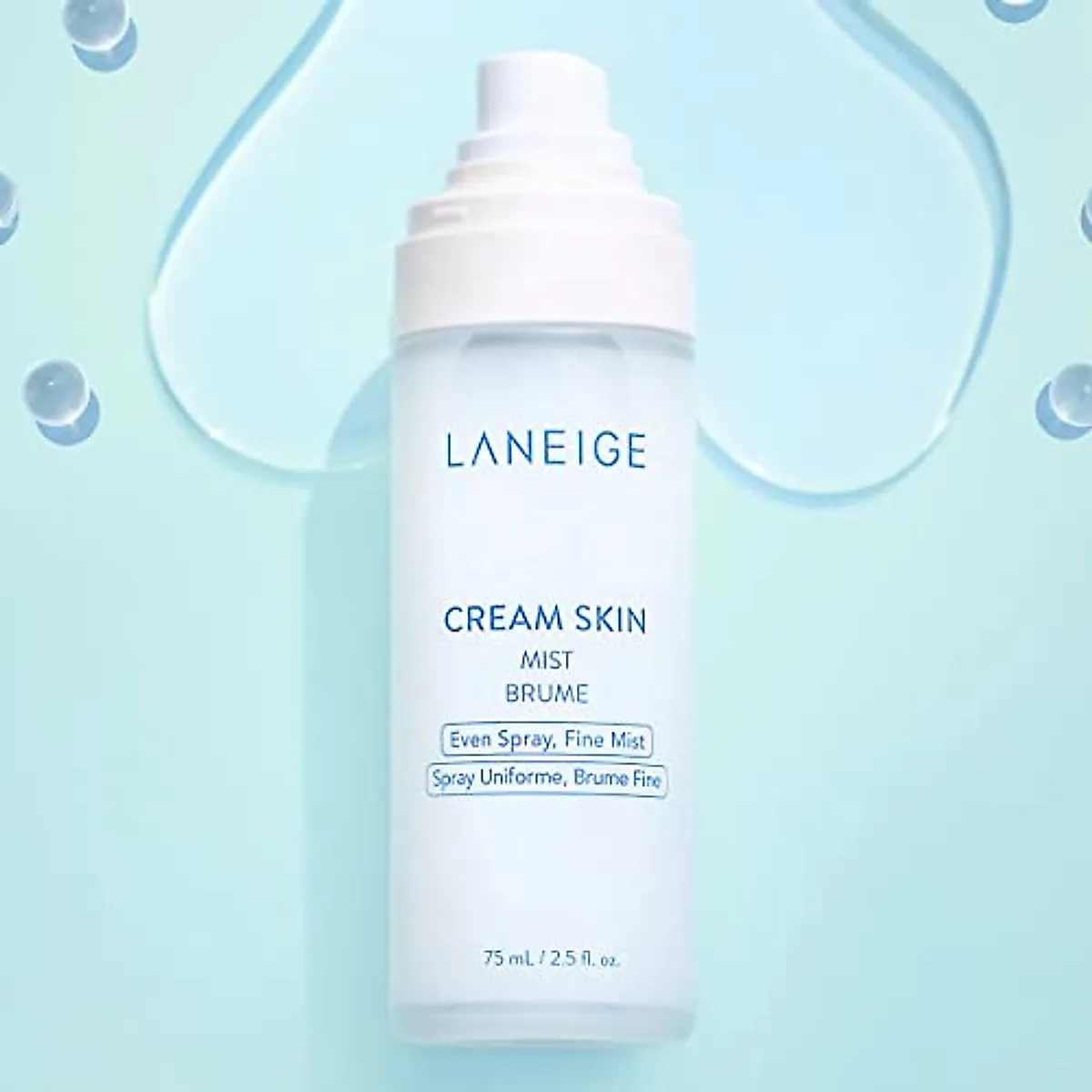 LANEIGE Cream Skin Mist: On-the-go, Soothe, Hydrate, and Strengthen Skin’s Moisture Barrier, 2.5 fl. oz.