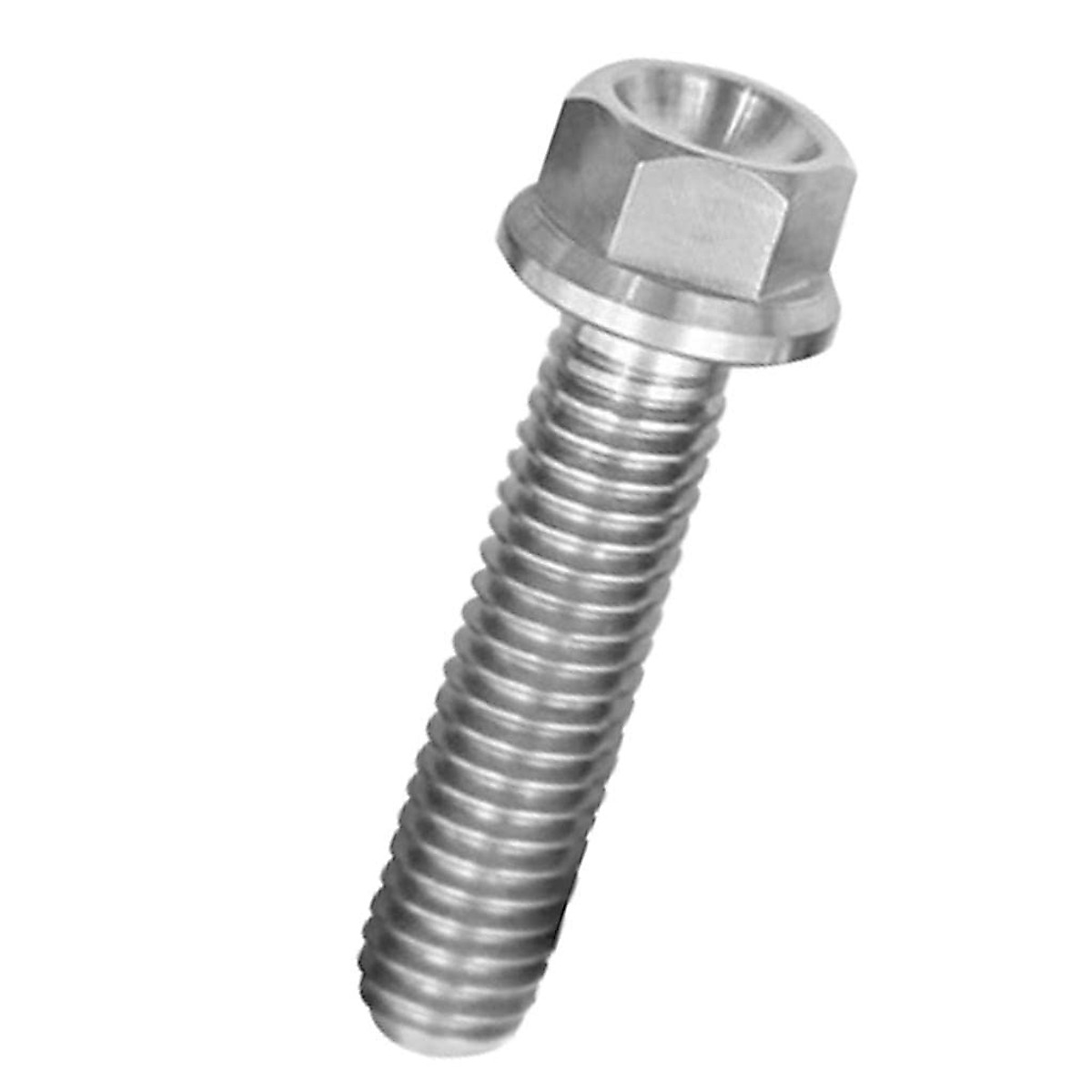 menolana M6x10-65mm Hex Head Flange Screws Flange Head 1.0 Mm Thread Pitch - M6 x 25
