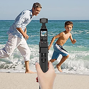 Smatree Portable Osmo Pocket 2 Battery Grip,Power Stick,5000mAh Extension Rod Power Bank Compatible with DJI Osmo Pocket 2 & DJI Osmo Pocket (Selfie Stick and External Battery Bank 2 in 1)