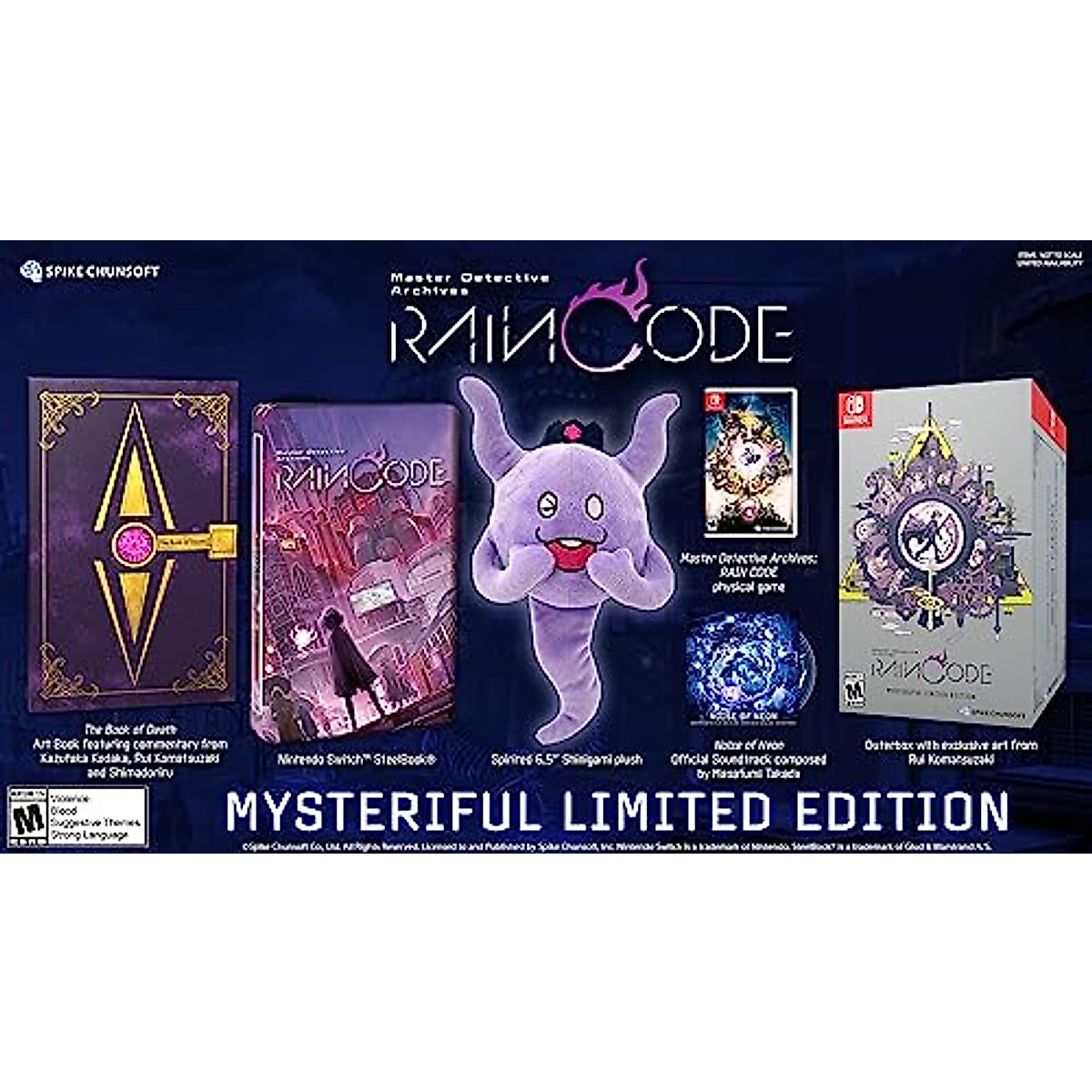 Master Detective Archives: Rain Code Mysteriful Limited Edition for Nintendo Switch
